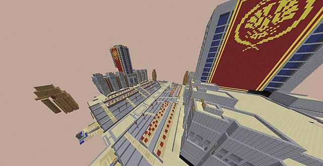 Hunger Games Capitol Minecraft Map