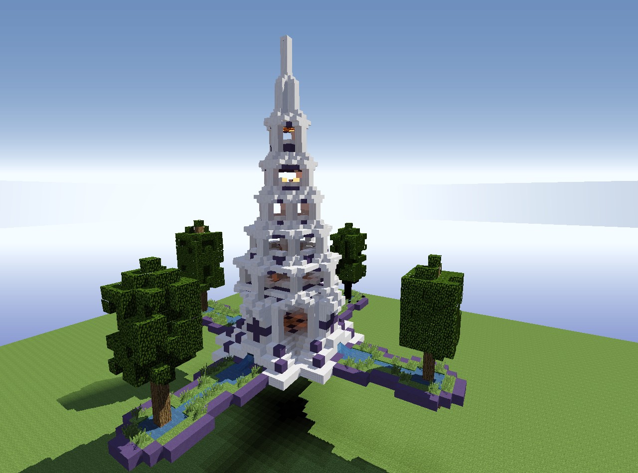 Quartz Tower Minecraft Map
