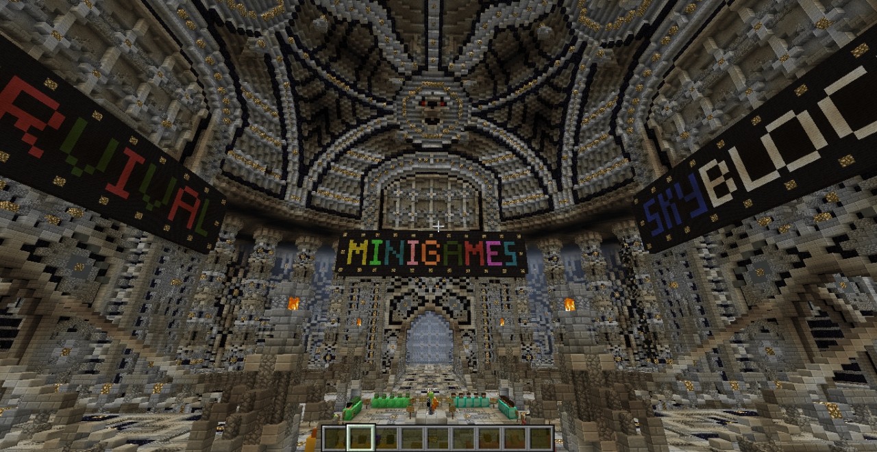 Editing playmans Hub Minecraft Map