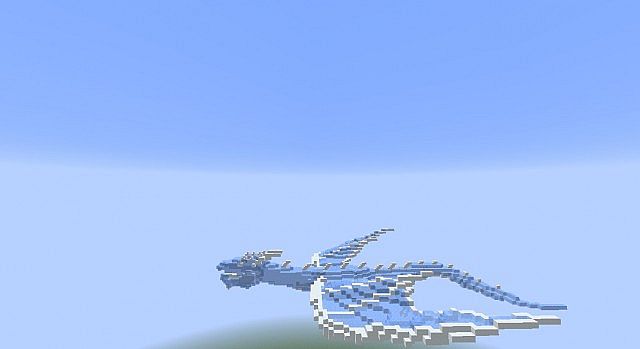 Ice Dragon Minecraft Map