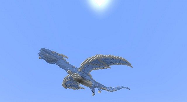 Ice Dragon Minecraft Map