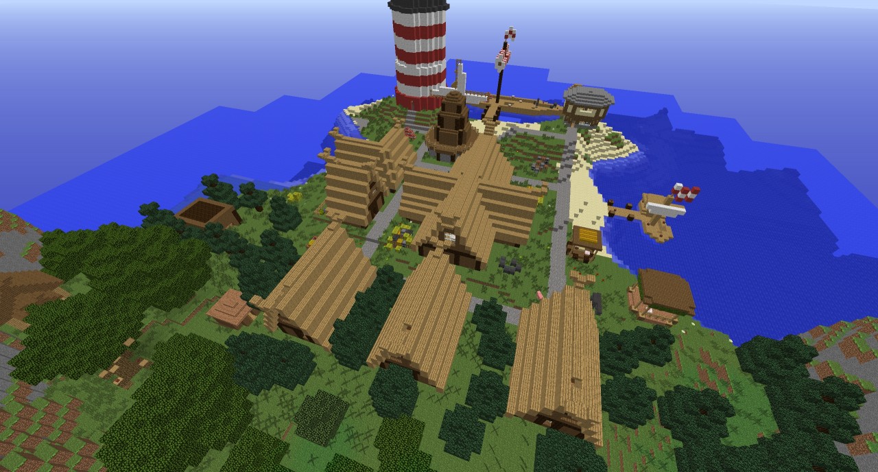 Halland Island Minecraft Map