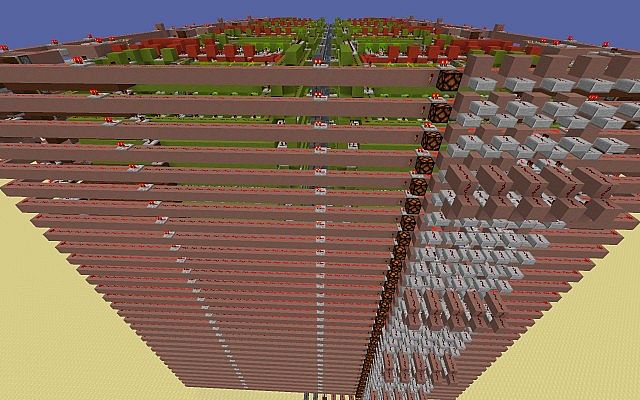 Half a Killobyte of redstone memory (Read and Writable) Minecraft Map