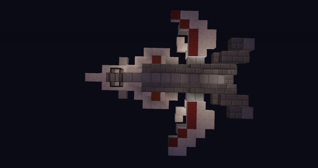 Futuristic Jet Minecraft Map