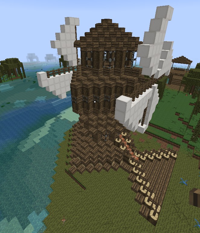 Old Style Windmill Minecraft Map