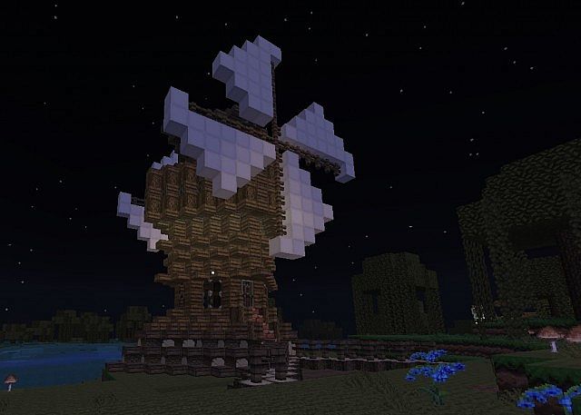 Old Style Windmill Minecraft Map
