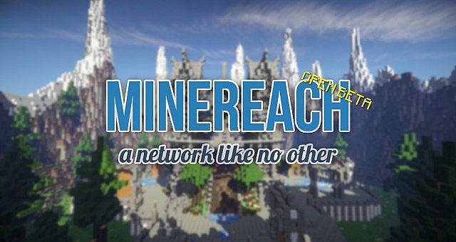 Minereach Minigames Network Minecraft Server