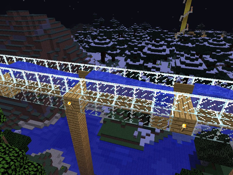 Waterway Transportation System for V!.8+ Uber-Fragile Boats Minecraft Map