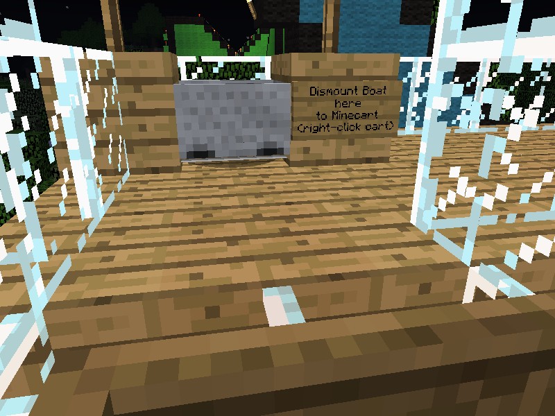 Waterway Transportation System for V!.8+ Uber-Fragile Boats Minecraft Map