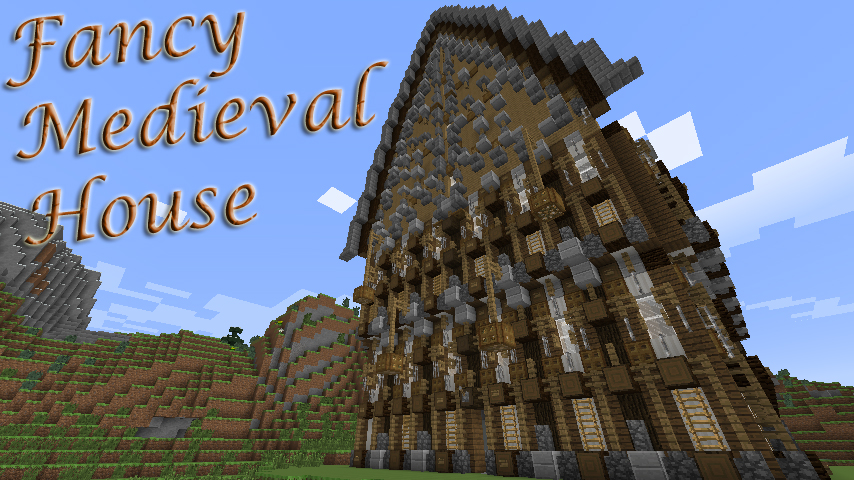 Fancy Medieval House Minecraft Map