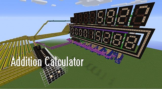 Addition Calculator V3 Minecraft Map