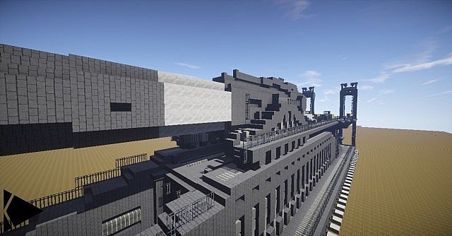 [ECS] Schwerer Gustav Railway Gun Minecraft Project