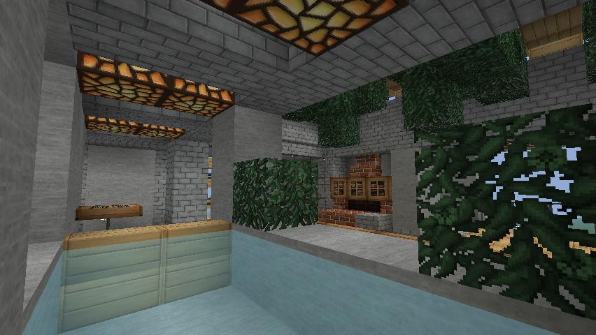 Casa Wolf 20*20 house Minecraft Map
