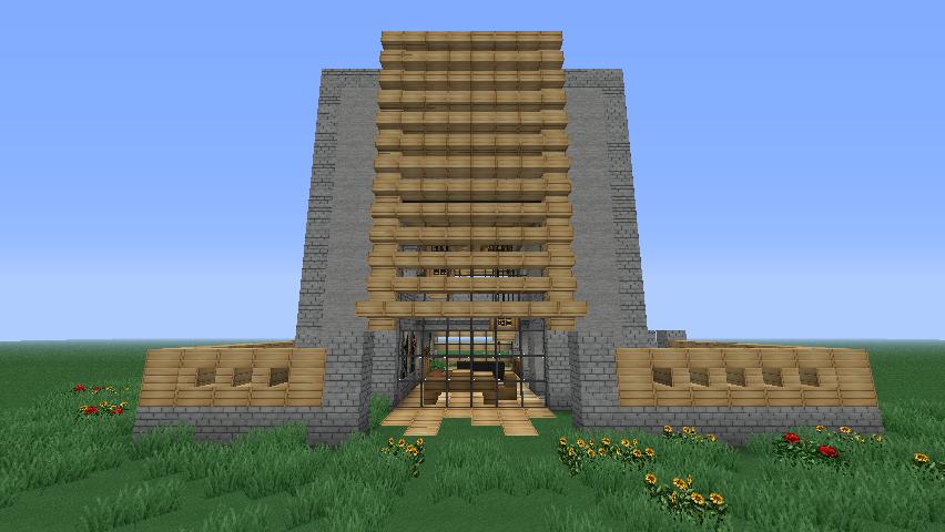 Casa Wolf 20*20 house Minecraft Map