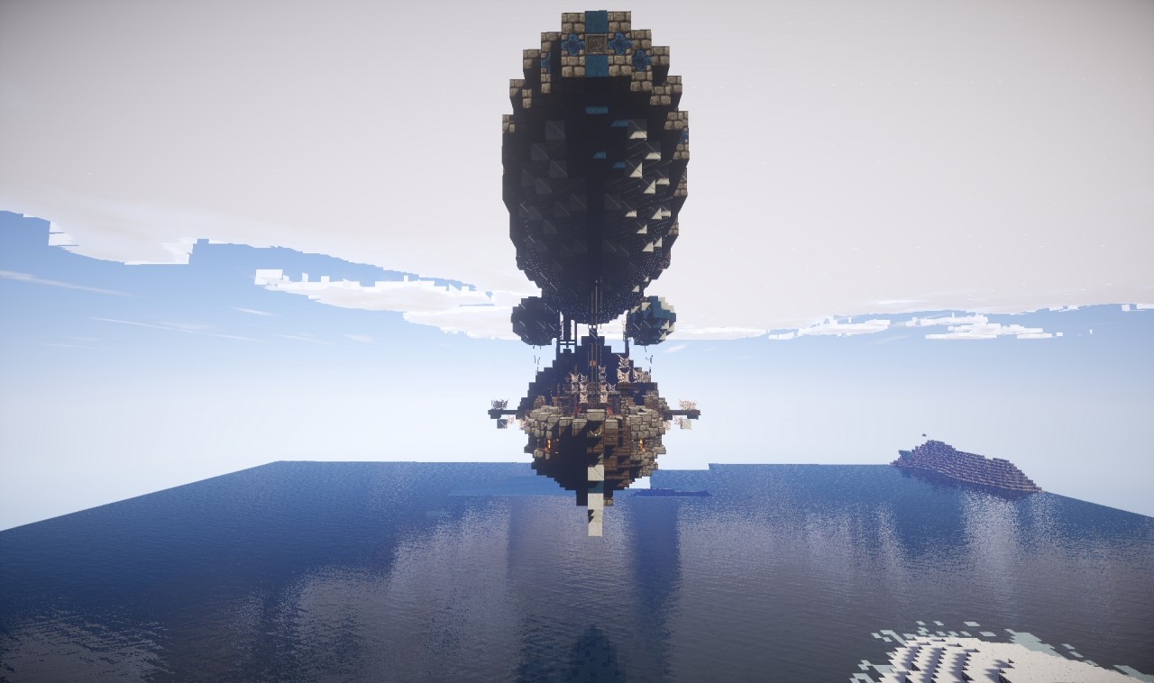 Sky Archer - Steampunk Airship Minecraft Map