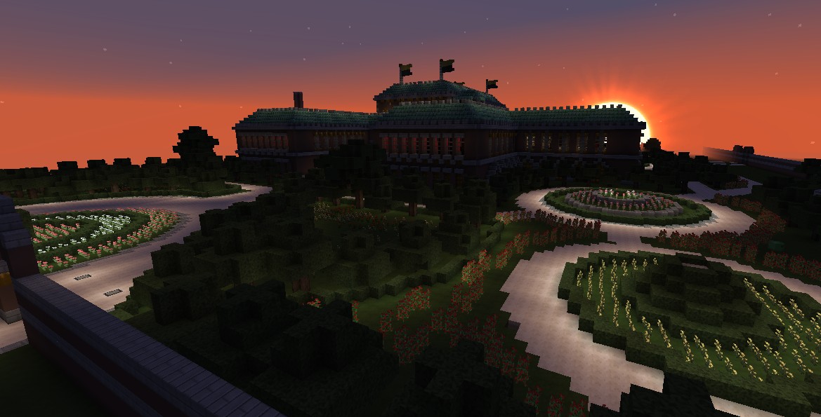 Palace of the Austrian emperor Minecraft Map