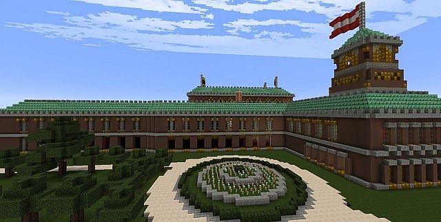 Palace of the Austrian emperor Minecraft Map