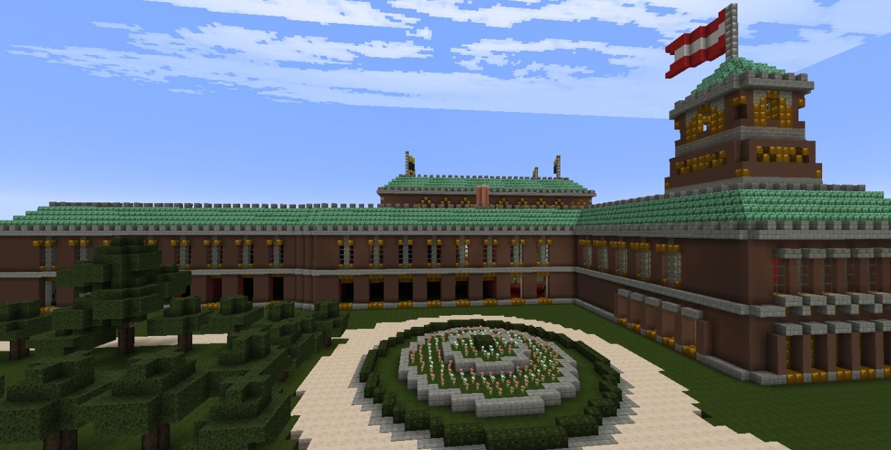 Palace of the Austrian emperor Minecraft Map