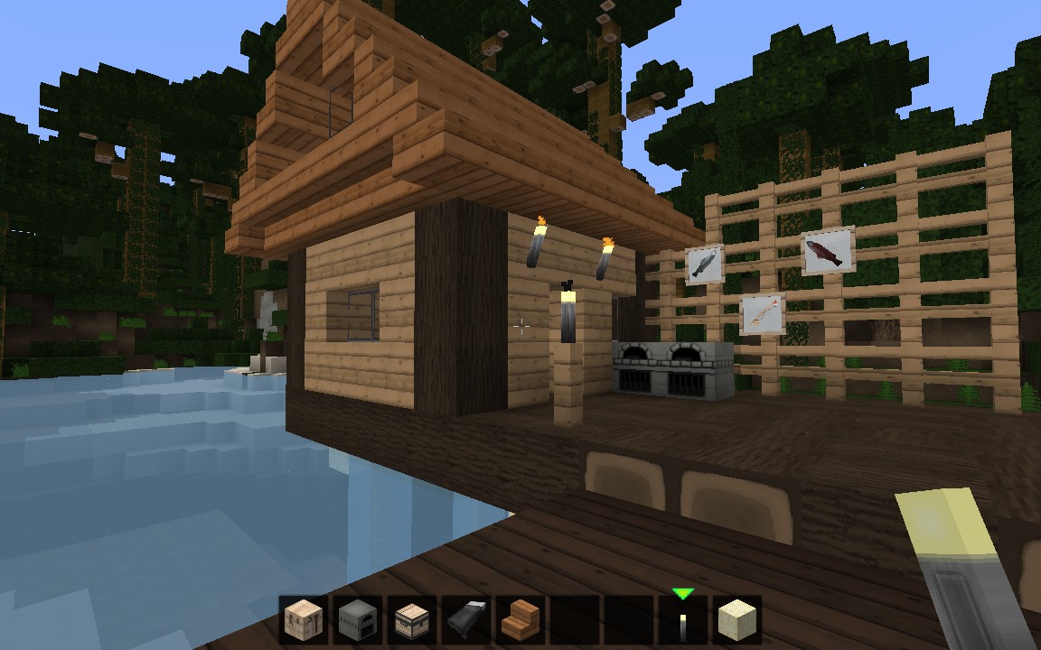 Fishing Hut Minecraft Map