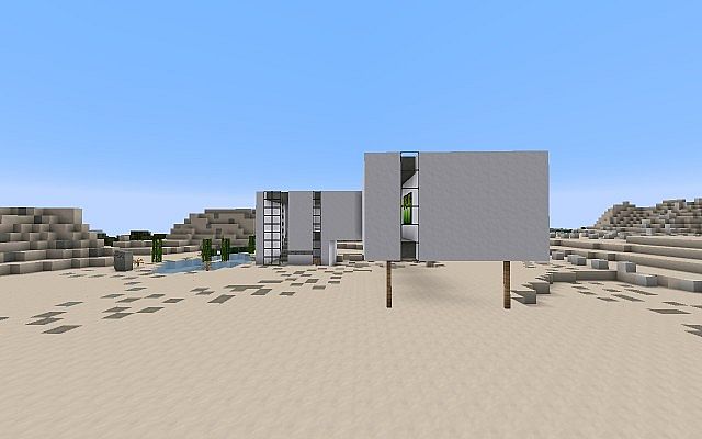 | Oasis del Desierto | a minimal house design by Therman Minecraft Map