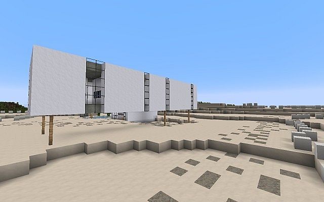 | Oasis del Desierto | a minimal house design by Therman Minecraft Map