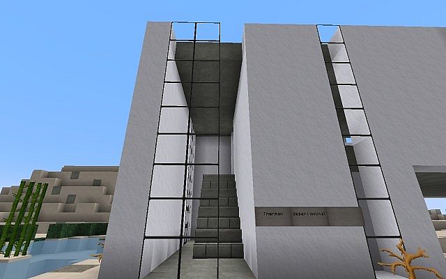 | Oasis del Desierto | a minimal house design by Therman Minecraft Map