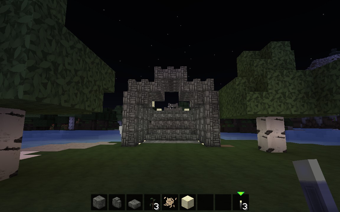 Stone bridge Minecraft Map