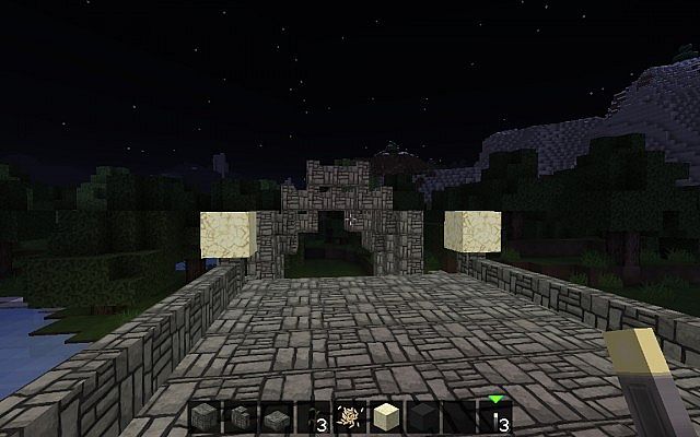 Stone bridge Minecraft Map