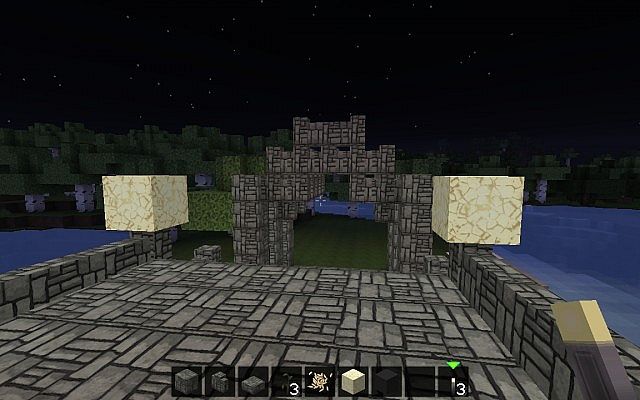 Stone bridge Minecraft Map