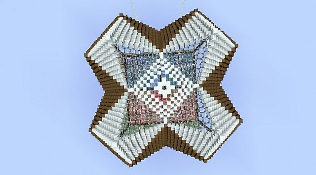 Frost vs Fire castle with spawn Minecraft Map