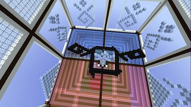 Frost vs Fire castle with spawn Minecraft Map