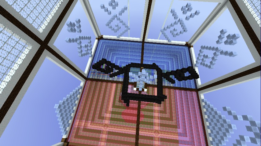 Frost vs Fire castle with spawn Minecraft Map