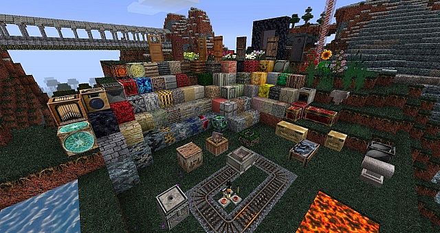 3d Blocks Texture Pack Minecraft Pe 154 Youtube