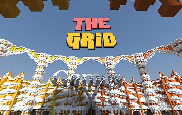 The Grid | Minigames Lobby | ZexyZek Minecraft Map