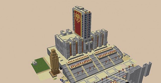 Hunger Games Capitol Minecraft Map