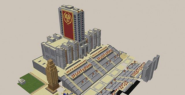 Hunger Games Capitol Minecraft Map