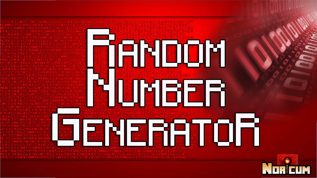 [Mapping Utilities] - Module #6 - Random number generator Minecraft Map