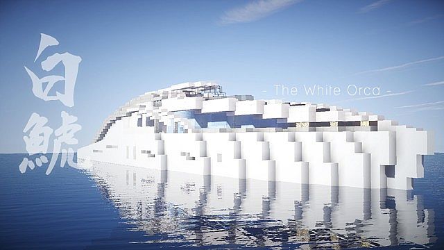 Modern Yacht "The White Orca" Minecraft Map