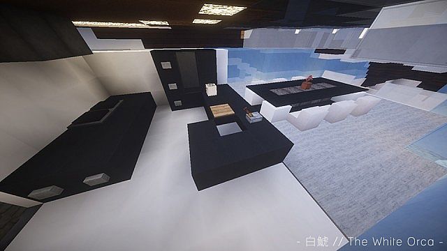 Modern Yacht "The White Orca" Minecraft Map