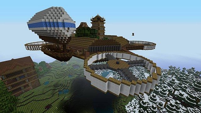 my floating docks Minecraft Map