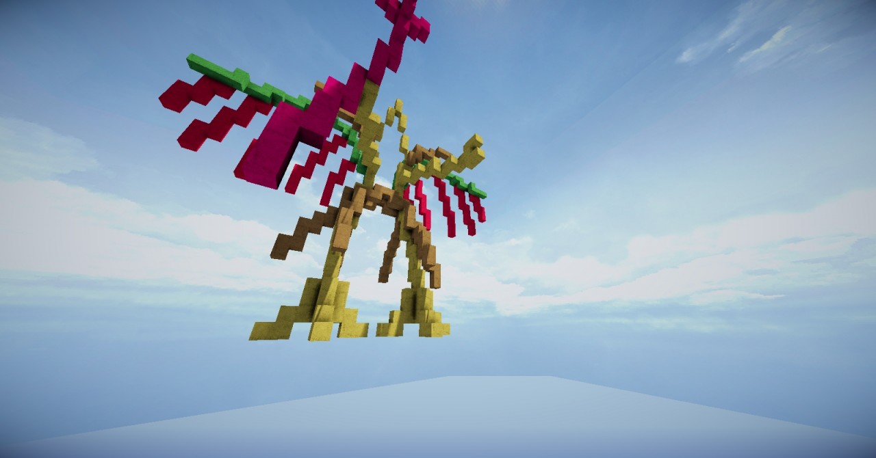 »Wizard Warrior« Minecraft Map