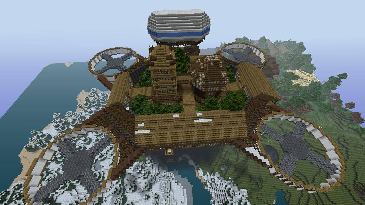 my floating docks Minecraft Map