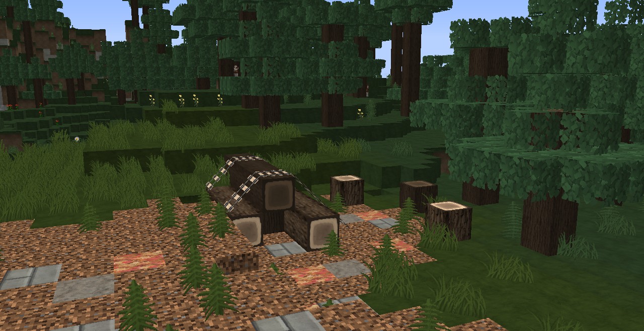 Lumber field Minecraft Map