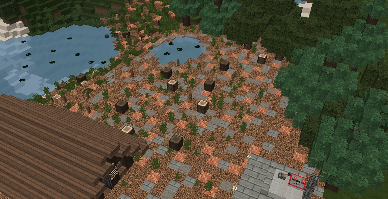 Lumber field Minecraft Map