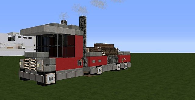 Log Truck - Red Version Minecraft Map