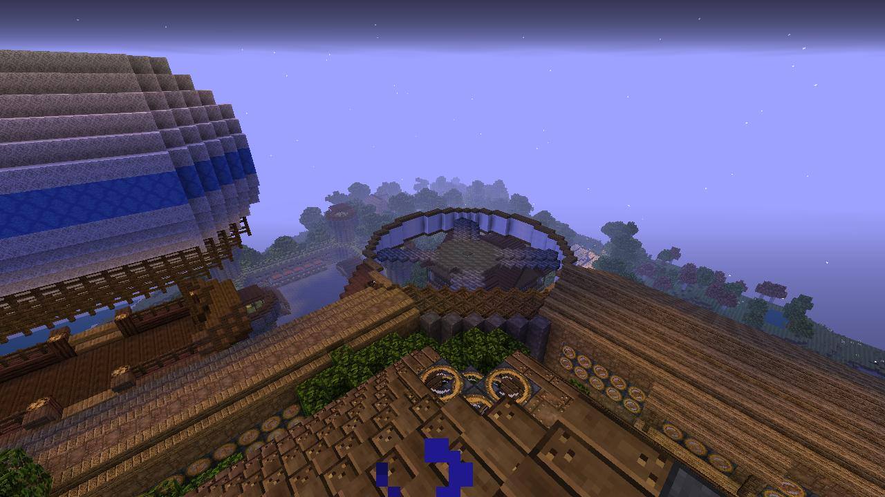 my floating docks Minecraft Map