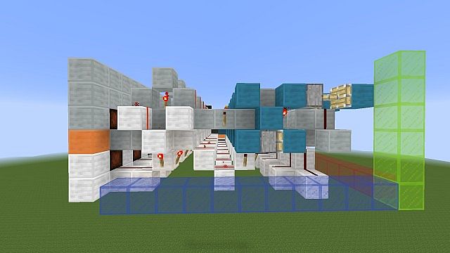 8 bits binary comparator - GISED_Link Minecraft Map