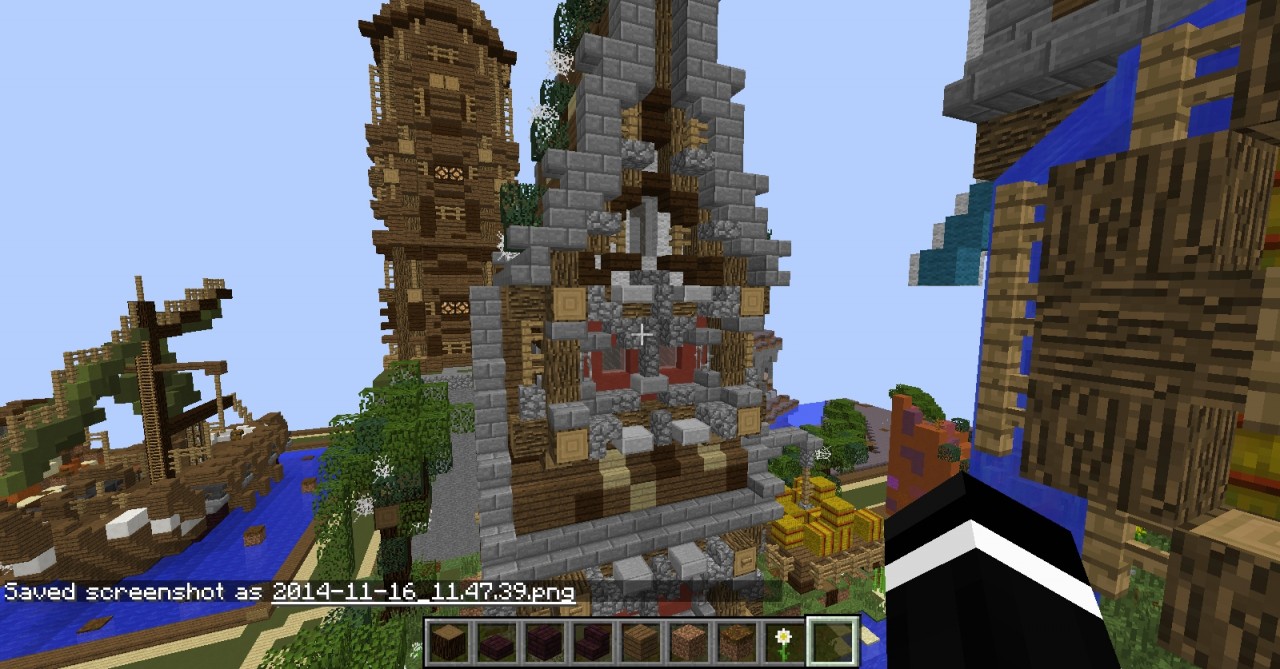 Build | steampunk plot Minecraft Map