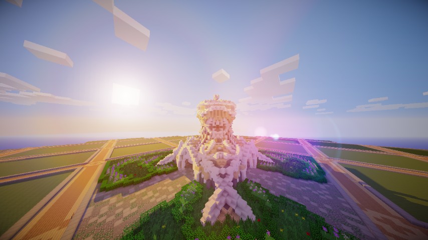 Futuristic Creative Spawn (Commission) Minecraft Map