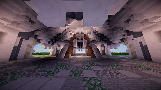 Futuristic Creative Spawn (Commission) Minecraft Map
